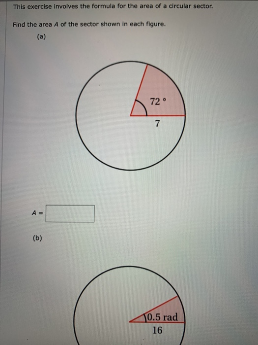 Solved A central angle in a circle of radius 8 m is | Chegg.com