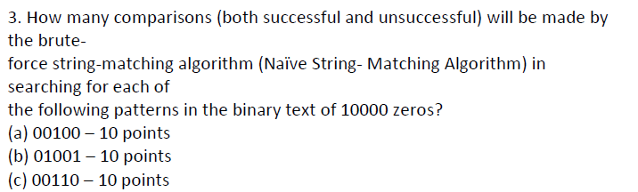Solved How many comparisons (both successful and | Chegg.com
