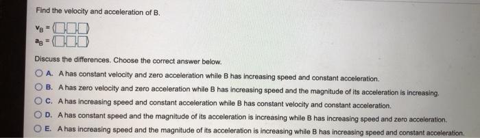 Solved The position functions of objects A and B, where A: | Chegg.com