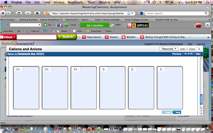 Solved What is the charge on the most stable ion of each of | Chegg.com