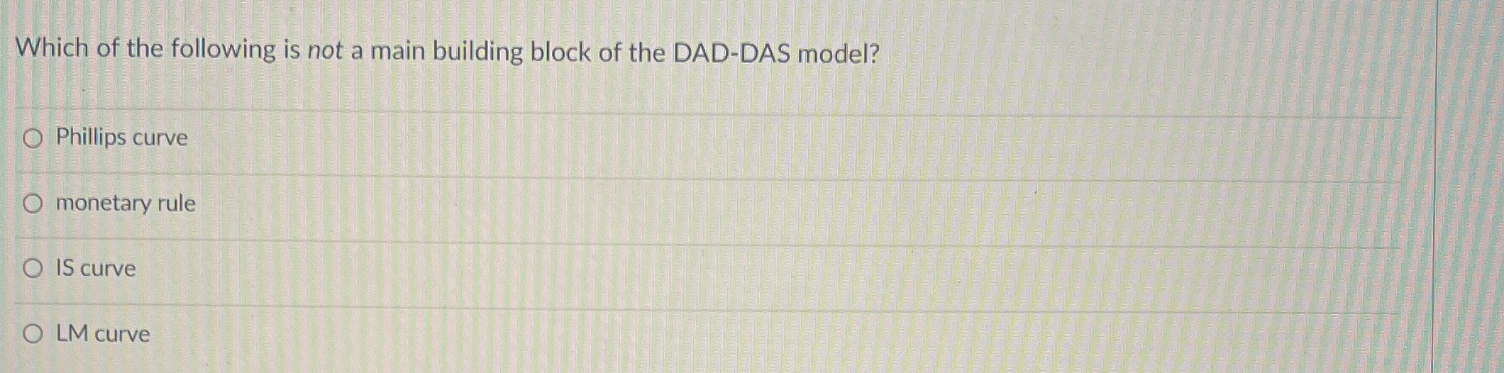 Solved Which of the following is not a main building block | Chegg.com