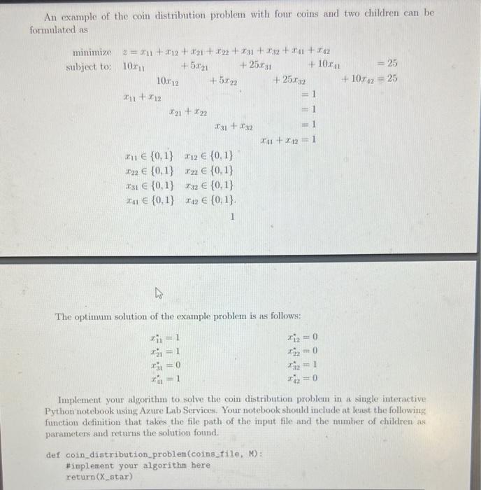 In this homework, you will implement a Python script | Chegg.com