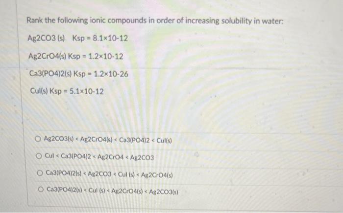 Solved Slowly adding sodium chromate, Na2CrO4, to a solution | Chegg.com