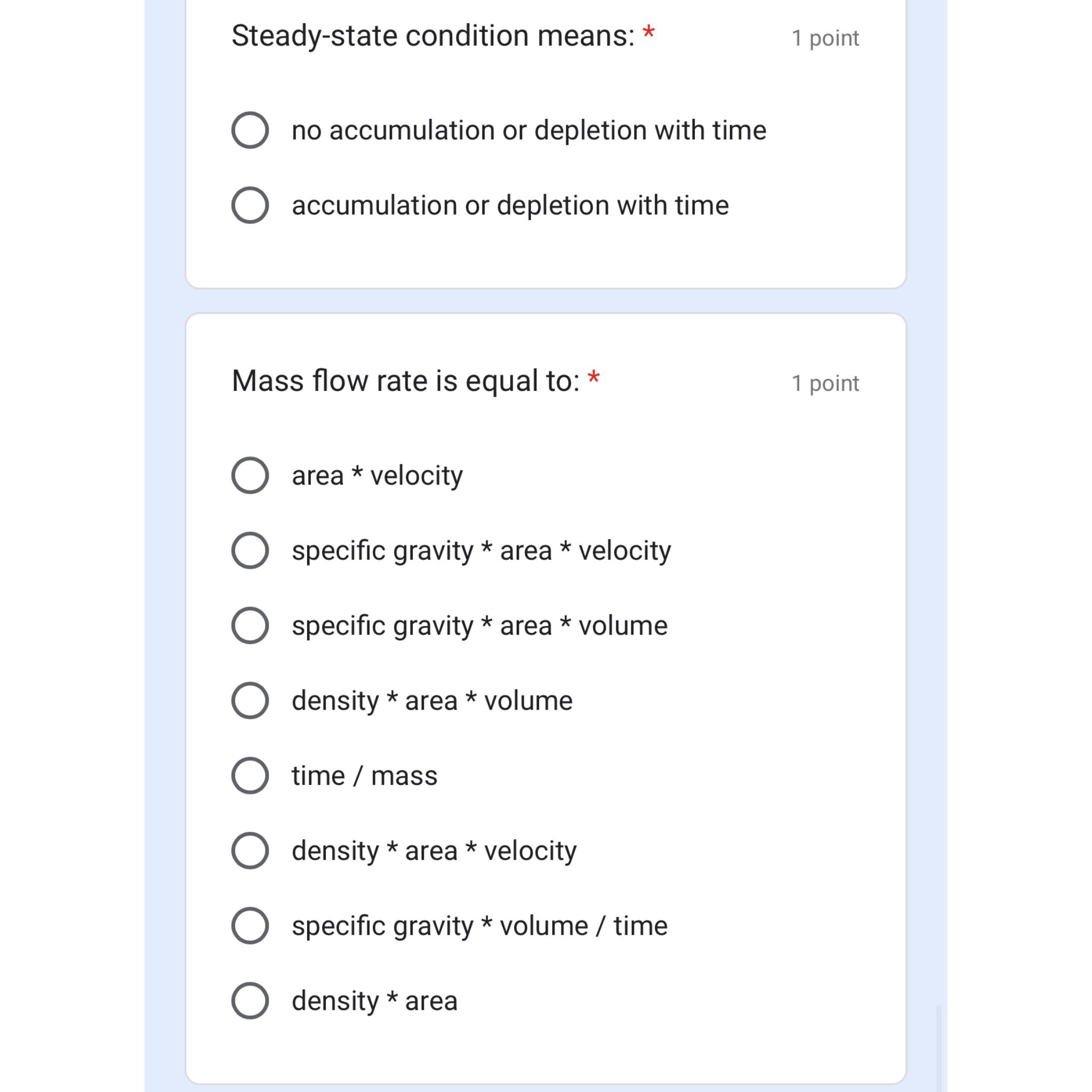 Solved Steady-state condition means: *1 ﻿pointno | Chegg.com