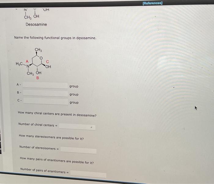 Solved A - N Name the following functional groups in | Chegg.com