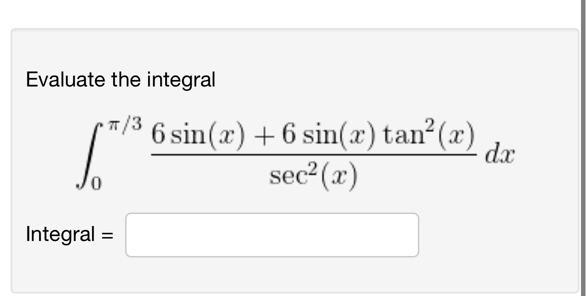 Solved Evaluate the | Chegg.com
