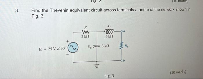 Solved Find the Thevenin equivalent circuit across terminals | Chegg.com