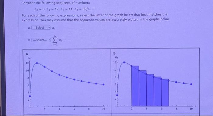 Solved Consider the following sequence of numbers: | Chegg.com