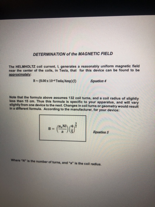 Solved 4. Deriving "Equation for the B field created by the | Chegg.com