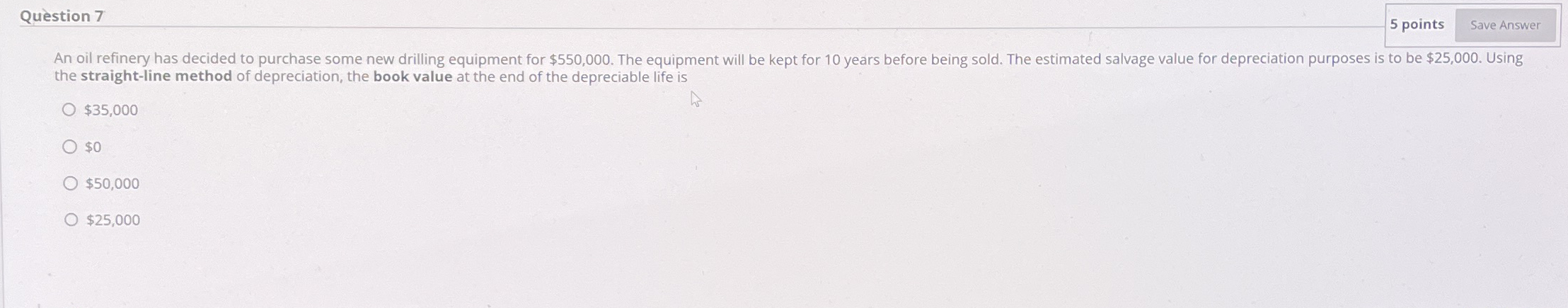 Solved Quèstion 75 ﻿pointsAn oil refinery has decided to | Chegg.com