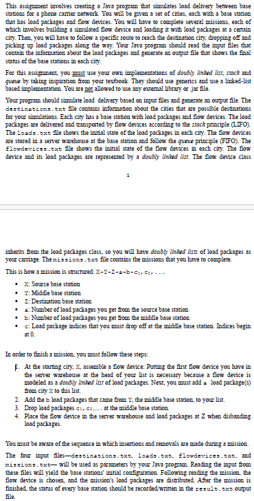 Solved This program involves creating a Java program that | Chegg.com