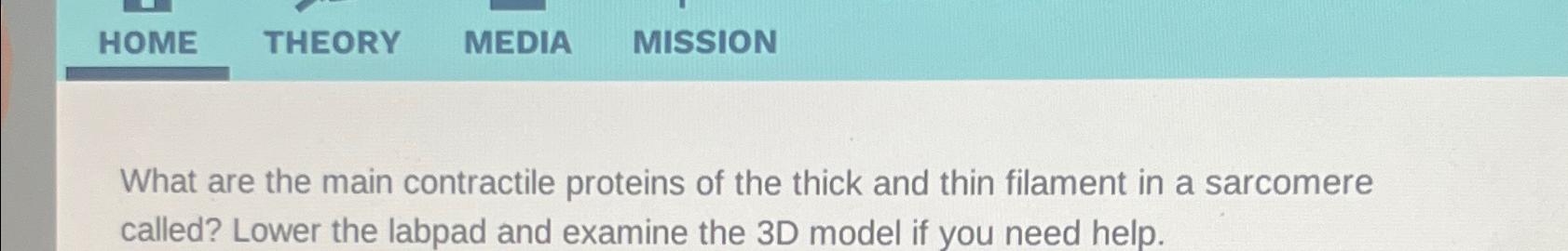 Solved HOME THEORY MEDIA MISSIONWhat are the main | Chegg.com