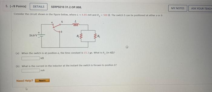Solved Consider the circuit shown in the figure below, where | Chegg.com
