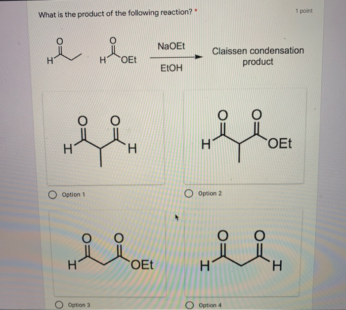 Solved Which pairs of compound acted as the enolate starting | Chegg.com