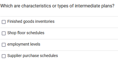 Solved Which are characteristics or types of intermediate | Chegg.com