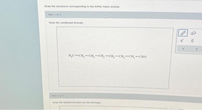 Solved Draw the structures corresponding to the IUPAC name | Chegg.com