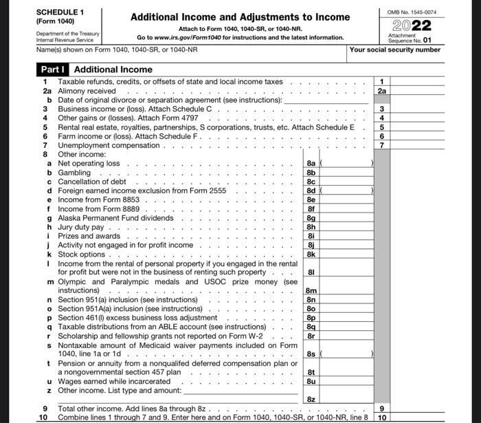 1040 U.S. Individual Income Tax Retum 80229 American | Chegg.com
