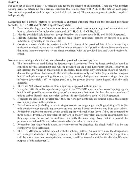 Solved For each set of data on pages 7−8, calculate and | Chegg.com