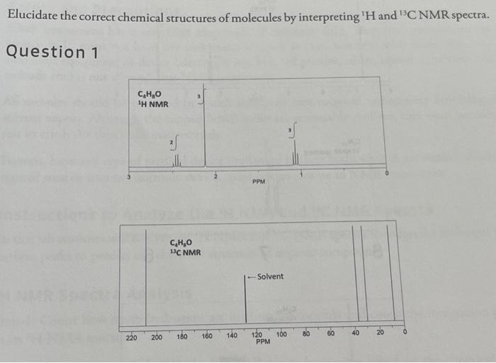 Solved Elucidate the correct chemical structures of | Chegg.com