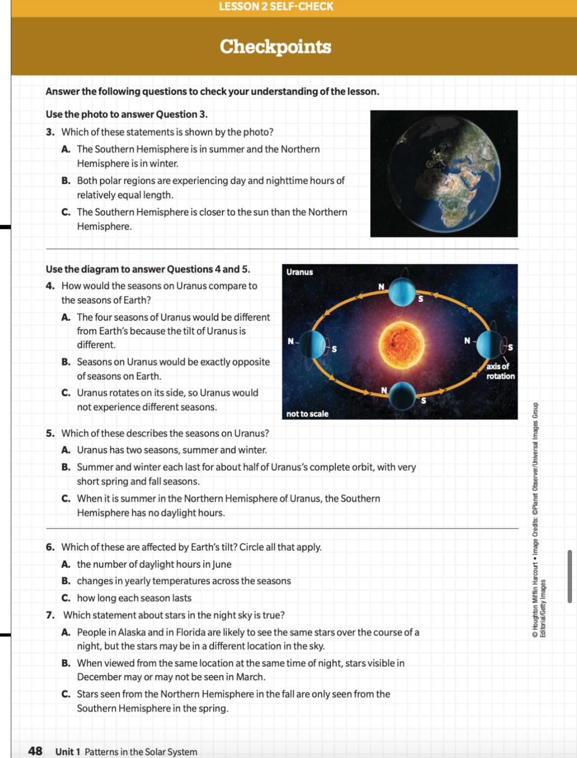 Solved LESSON 2 ﻿SELF-CHECKCheckpointsAnswer the following | Chegg.com