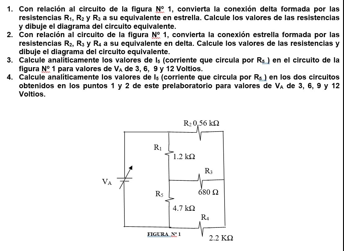 Solved 1.Con relación al circuito de la figura N°1, | Chegg.com