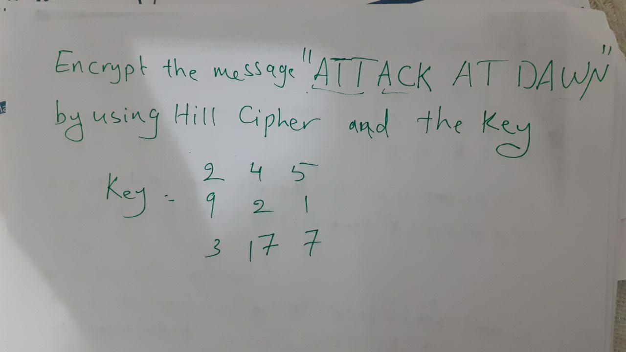 Solved Encrypt the message Solved Encrypt the message