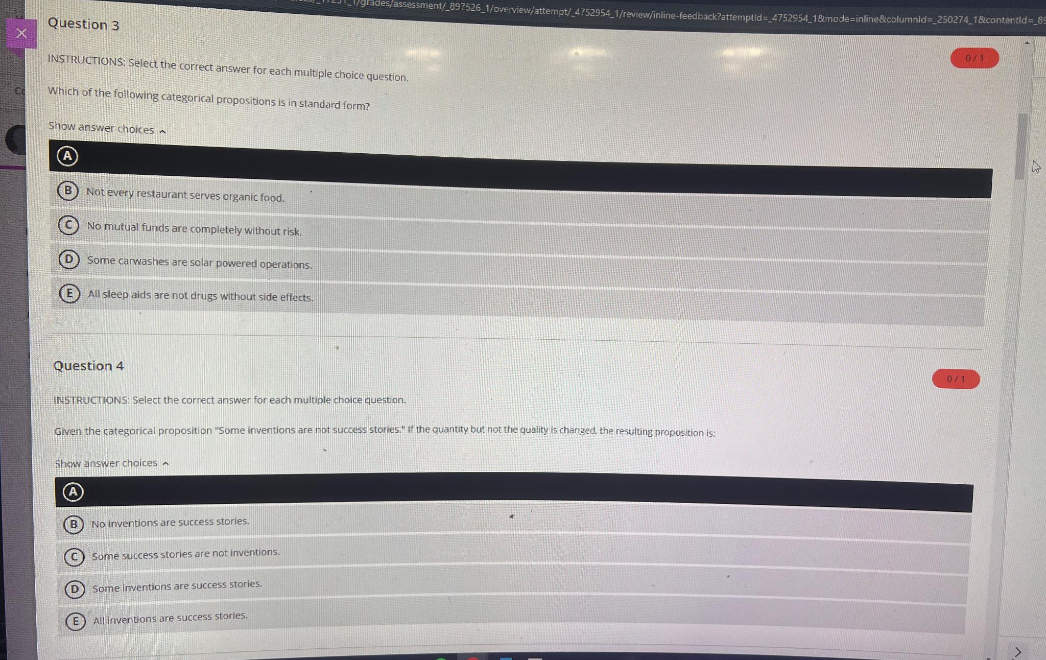 Solved Assignment ContentQuestion 1Which among the following | Chegg.com