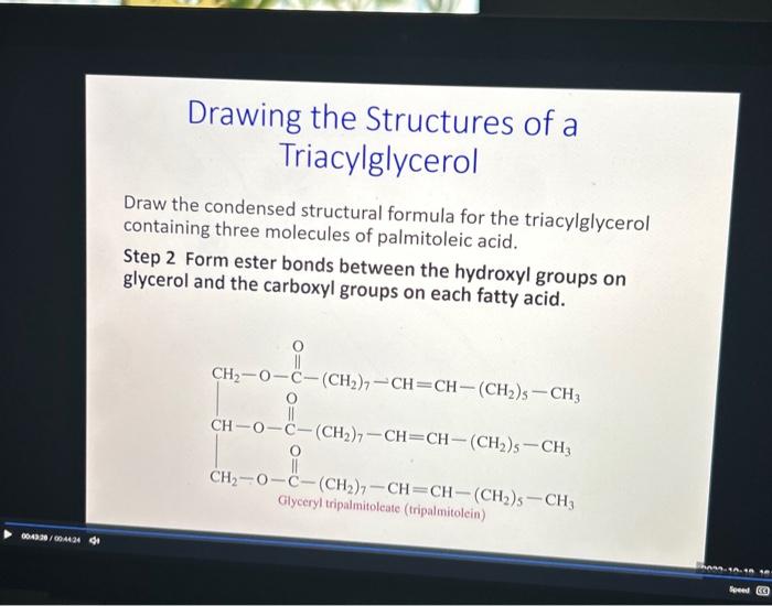 Draw the condensed structural formula for the | Chegg.com