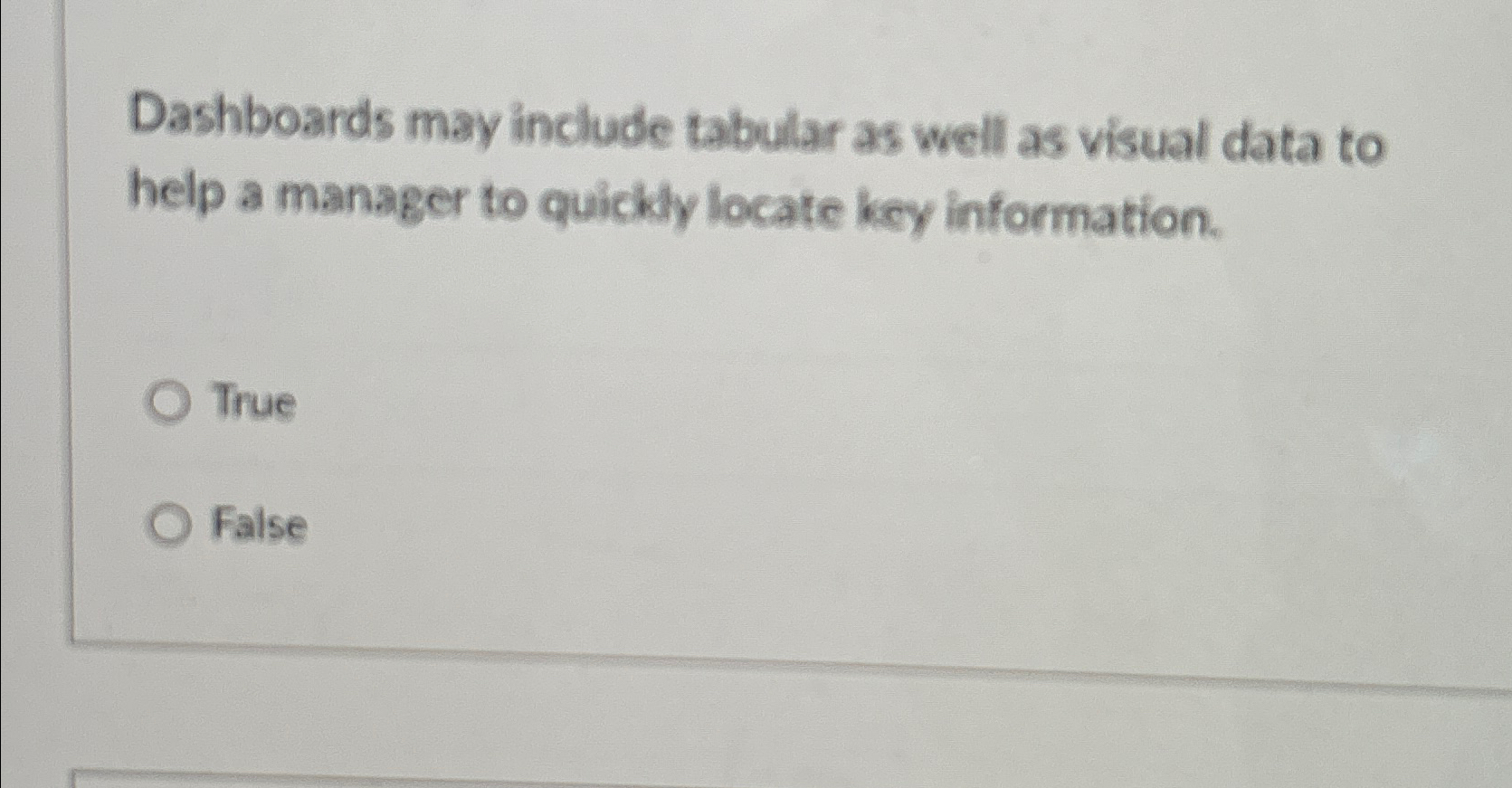 Solved Dashboards may include tabular as well as visual data | Chegg.com
