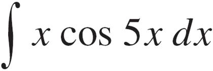 Solved x cos 5x dx | Chegg.com