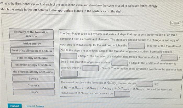 Solved How Does The Ionic Bonding Model Explain The 5658