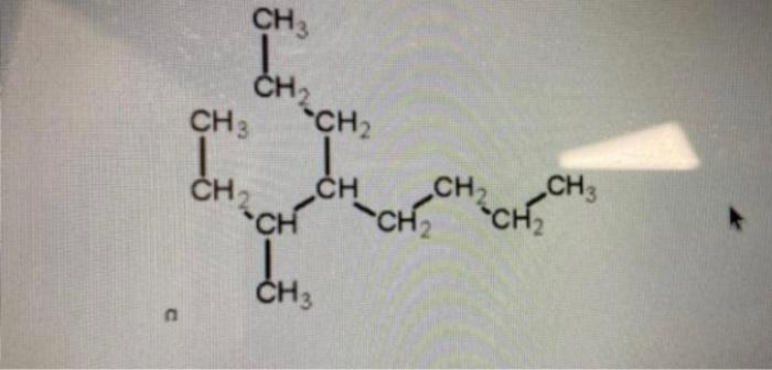 Solved CH3 1 CH2 CH3 "CH2 dig -CH3 CH CH CH2 CH CH2 1. CH3 | Chegg.com