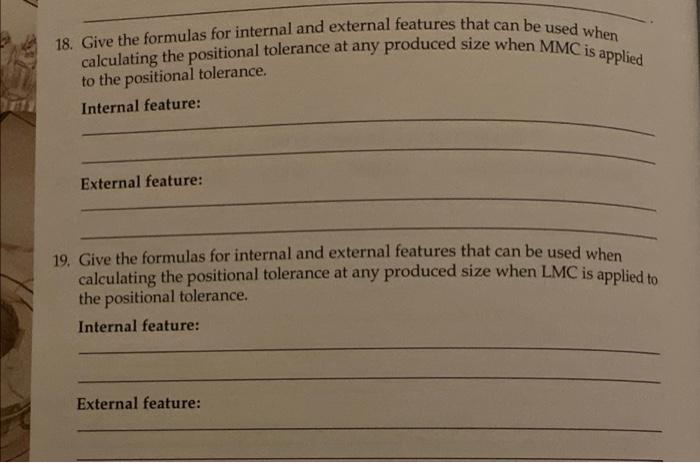 Solved 18. Give the formulas for internal and external | Chegg.com