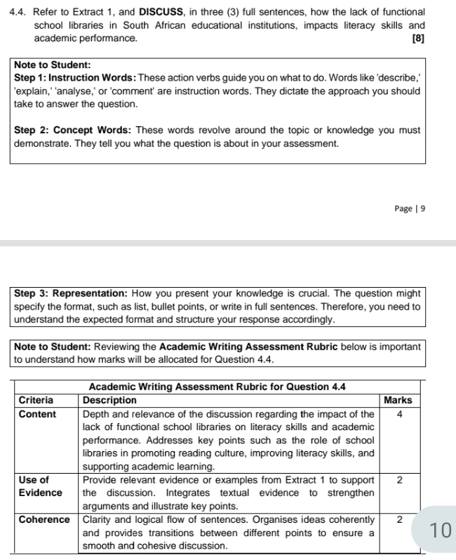 Solved 4.4. ﻿Refer to Extract 1, ﻿and DISCUSS, in three (3) | Chegg.com