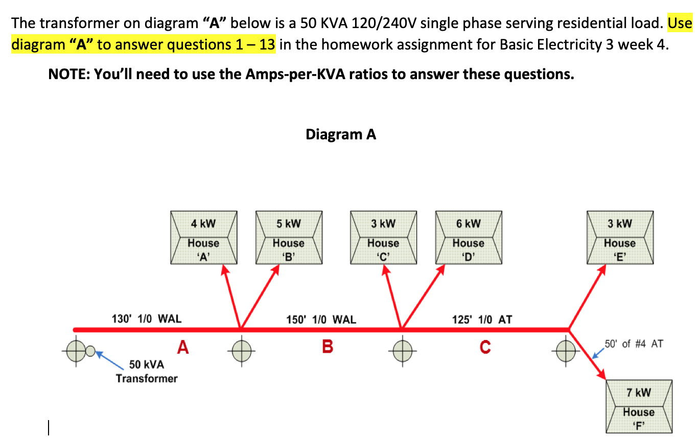 Solved Handout/Diagram for Basic Electricity 3 ﻿Homework for | Chegg.com