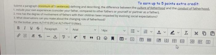 Solved To earn up to 5 points extra credit: Submit a | Chegg.com