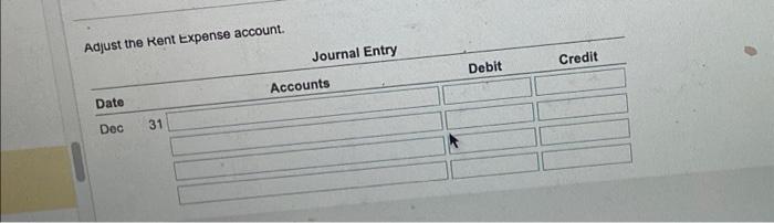 Solved The unadjusted trial balance and income statement | Chegg.com