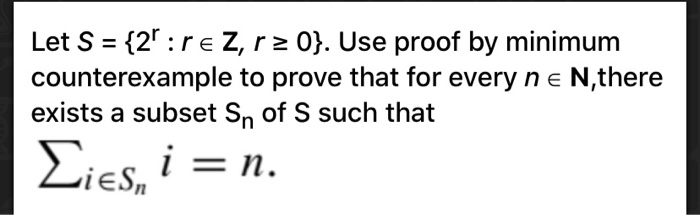 Solved In Mathematical Proofs, 4th Edition, I am stuck on | Chegg.com