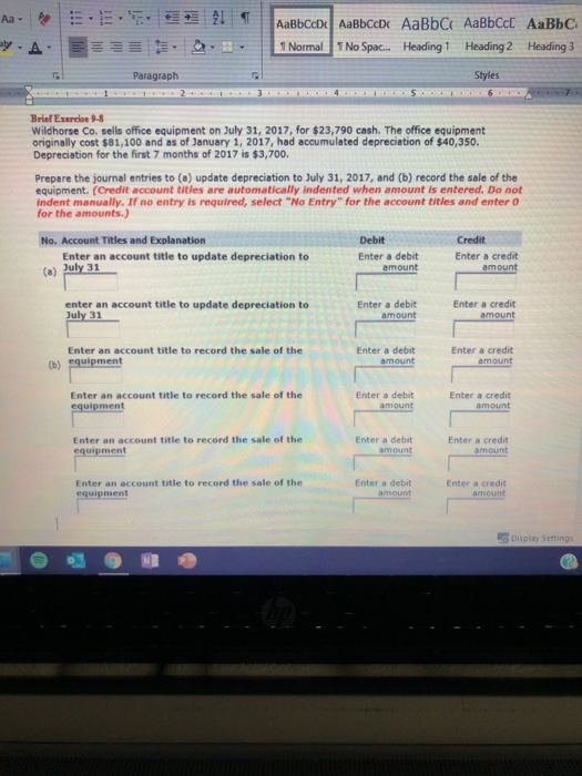 Solved Aa- AaBbCcD AaBbCcD AaBbC AaBbCcC AaBbC 1 Normal T No | Chegg.com