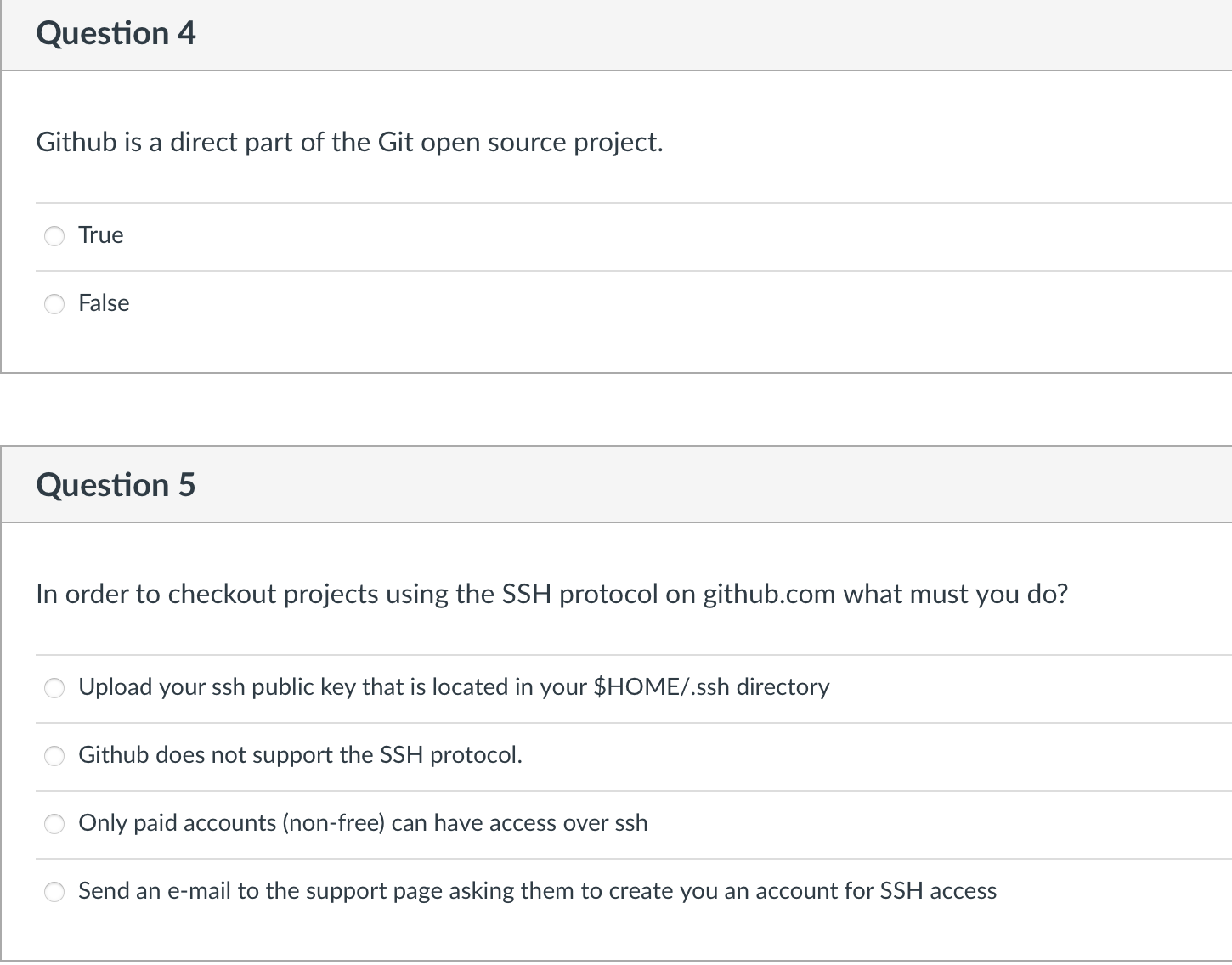 Solved Question 4Github is a direct part of the Git open | Chegg.com