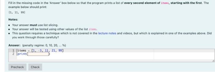Solved Fill in the missing code in the 'Answer" box below so | Chegg.com
