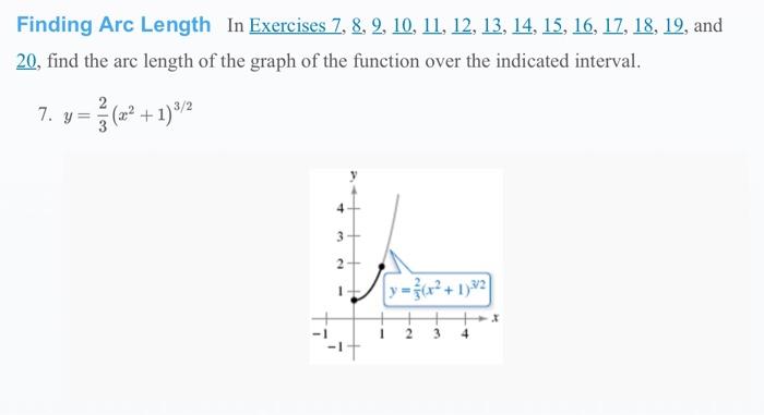 Solved Finding Arc Length In Exercises | Chegg.com