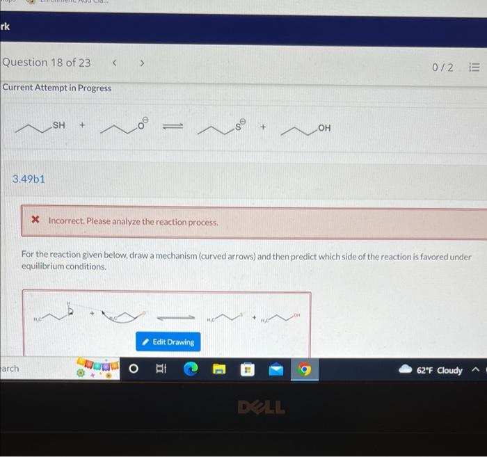 Solved Current Attempt in Progress 3.49b1 x Incorrect. | Chegg.com