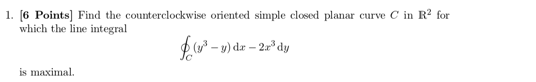 Solved Find the counterclockwise oriented simple closed | Chegg.com