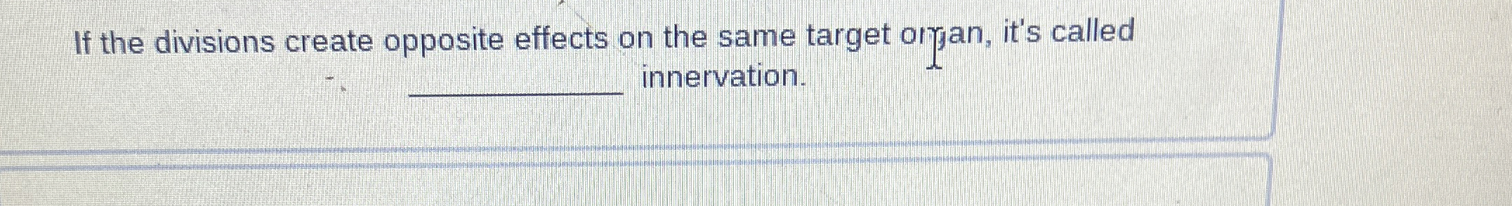 Solved If the divisions create opposite effects on the same | Chegg.com