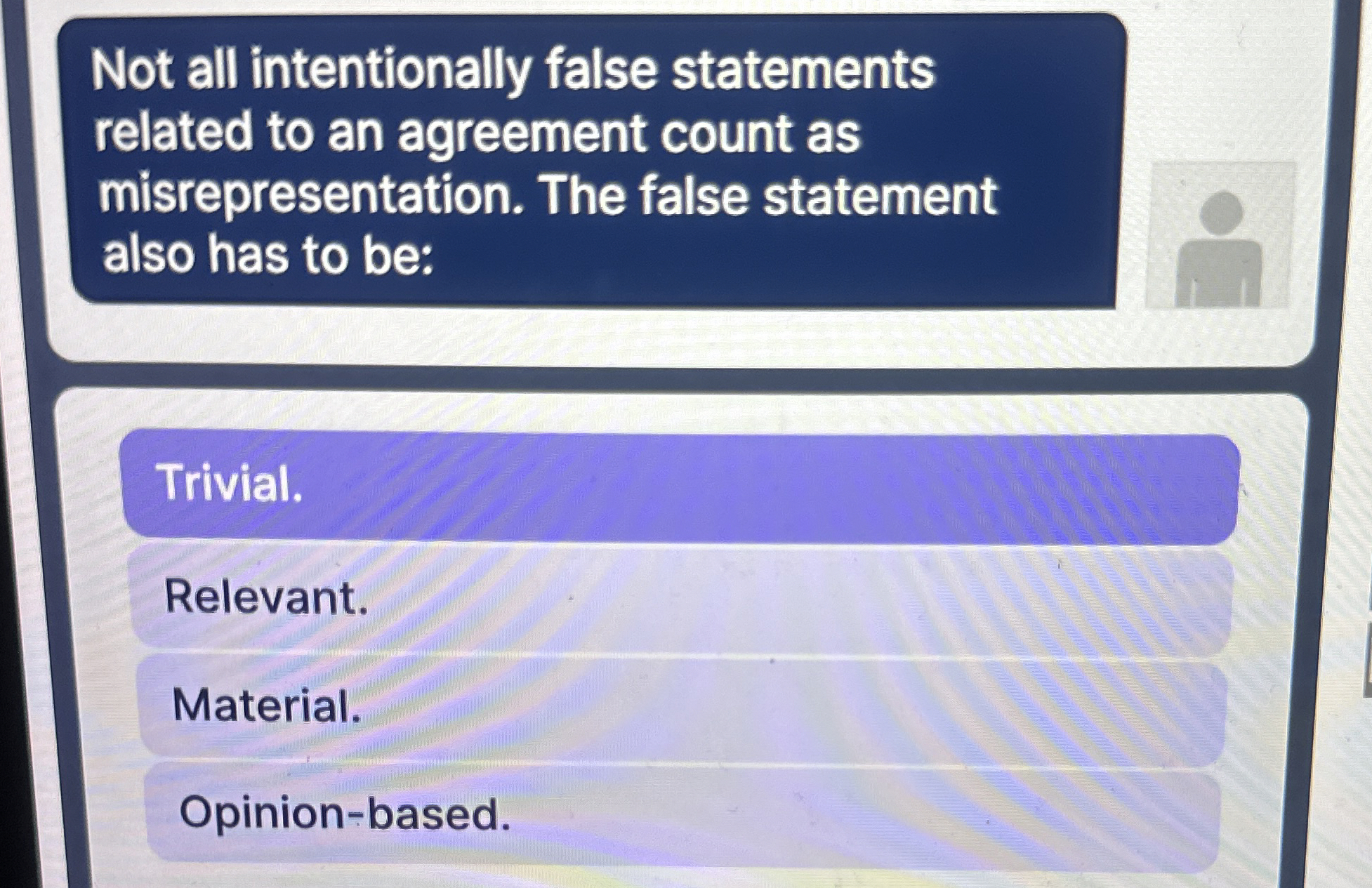 Solved Not all intentionally false statements related to an | Chegg.com