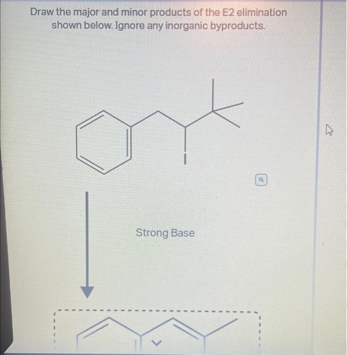 Solved For the first two structures i need both the major | Chegg.com