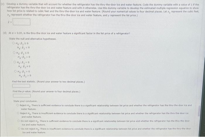 Solved a) Develop the estmated simple linear regression | Chegg.com