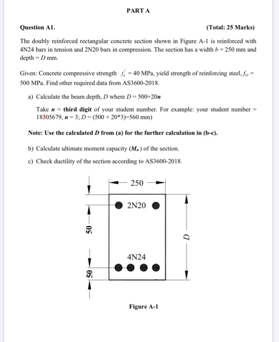 Solved PARTA Question A1. (Total: 25 Marks) The doubly | Chegg.com