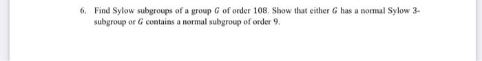 Solved 3. Find all Abelian groups (up to isomorphism) of | Chegg.com